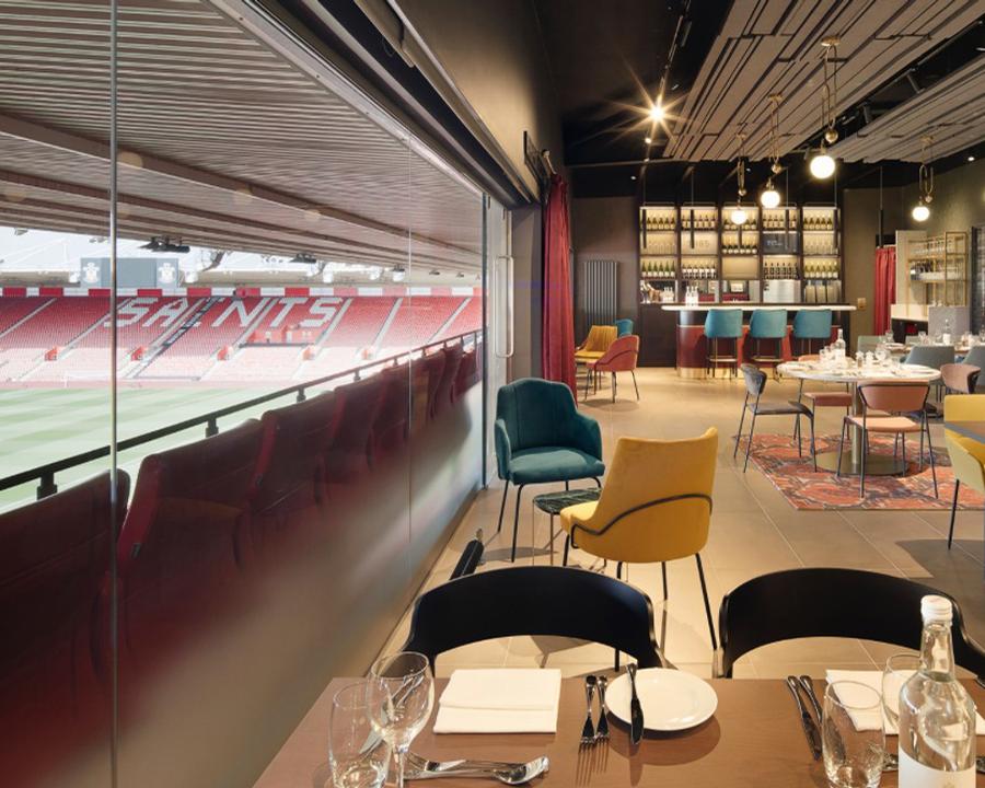 1885 Lounge at St Mary's Stadium celebrates Southampton FC's history