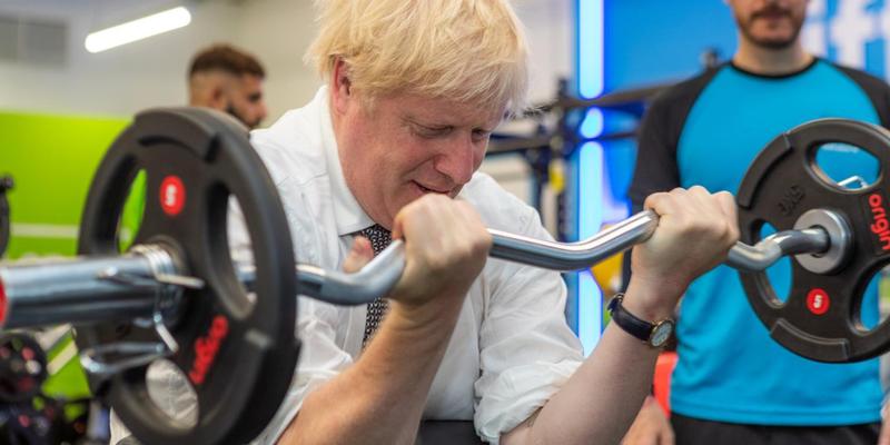 Boris Johnson pays secret visit to The Gym Group South Ruislip