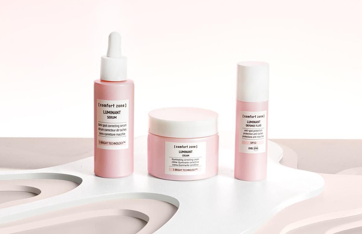 Comfort Zone s New Three piece Luminant Collection And Facial Targets