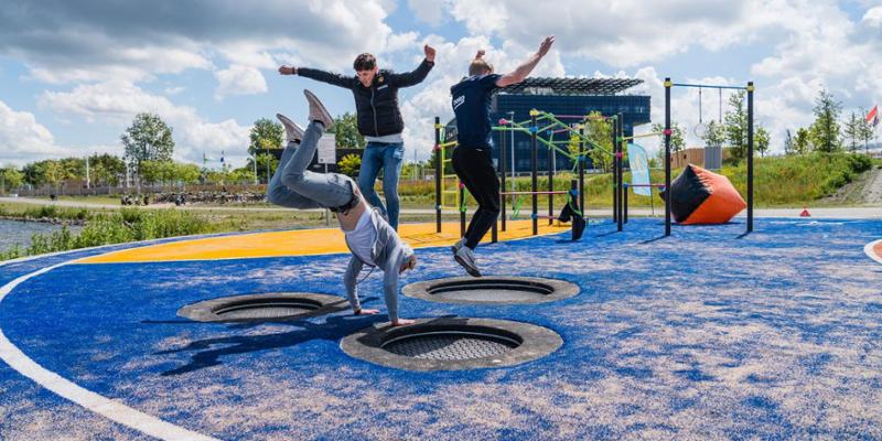 'Skills Garden' based on movement concept developed in the Netherlands ...