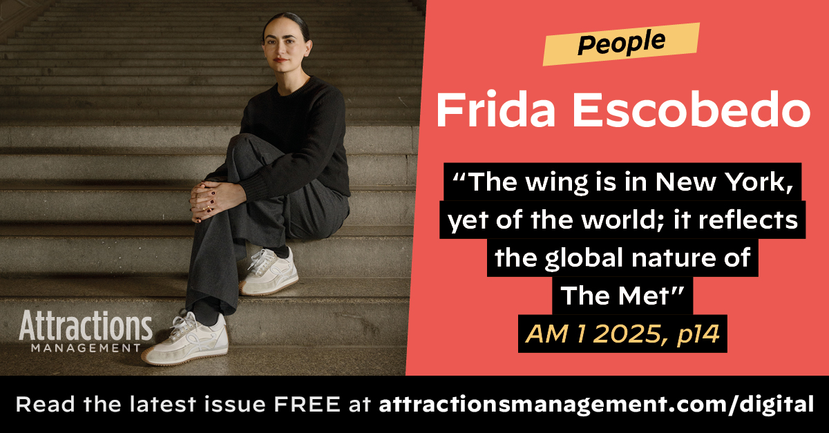 People - Frida Escobedo | attractionsmanagement.com