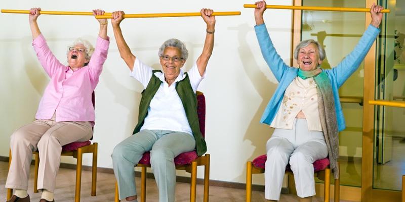 Active ageing exercise classes aim to prevent falls and build community