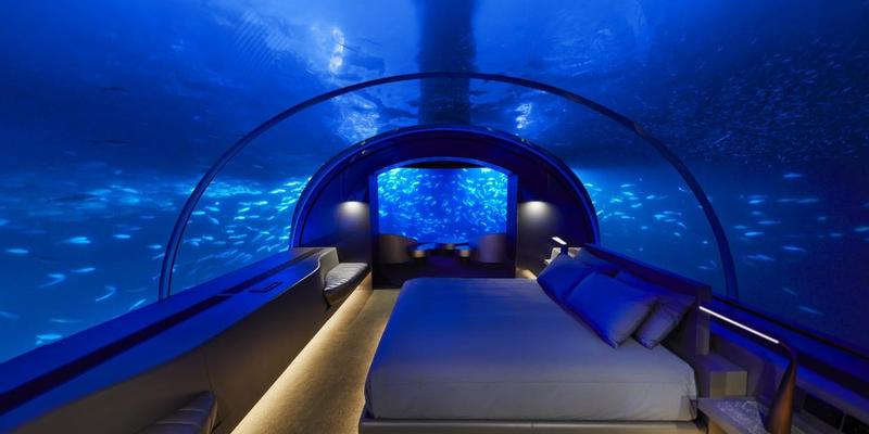 Undersea living: Maldives unveils world’s first underwater villa ...
