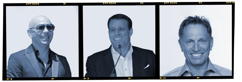 People profile - Pitbull and Tony Robbins | attractionsmanagement.com