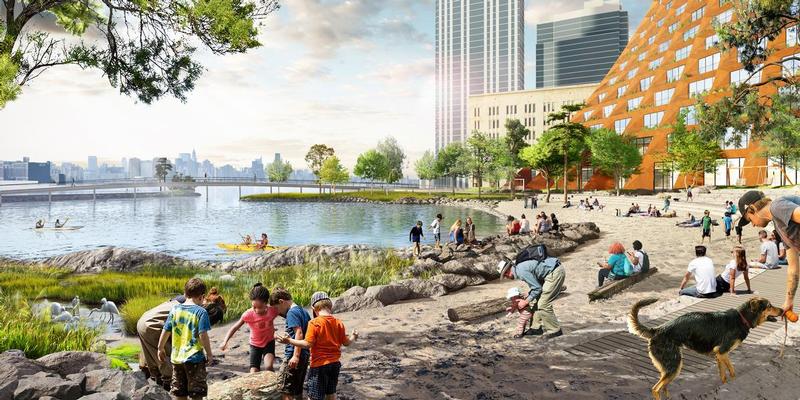 Mixed-use public park project to improve waterfront resilience in North ...