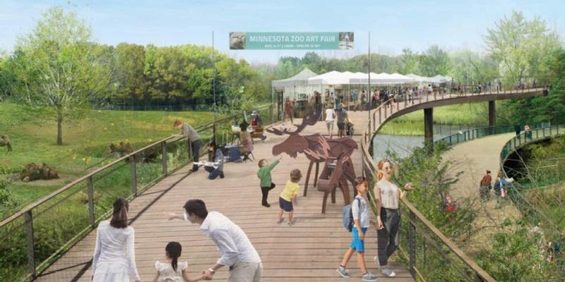 Minnesota Zoo plans treetop walkway on former monorail track ...