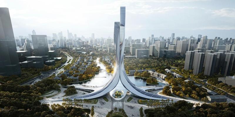 RMJM Shanghai's Xiangjiang Gate elegantly mixes heritage with a modern ...